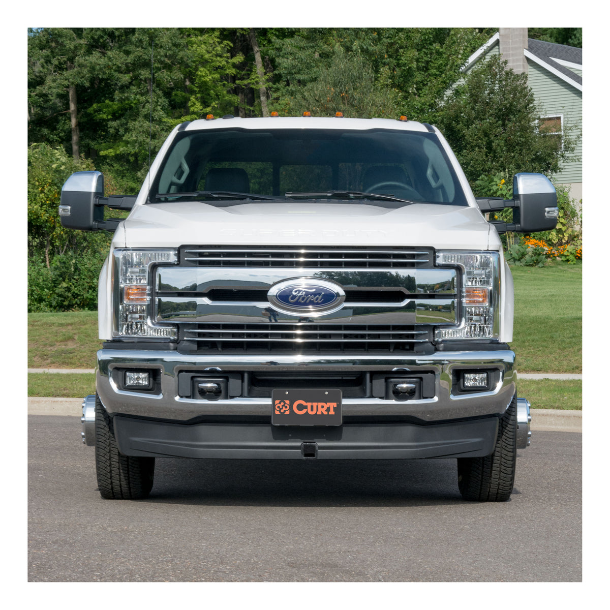 2" Front Receiver Hitch, Select Ford F-250, F-350, F-450 Super Duty ...
