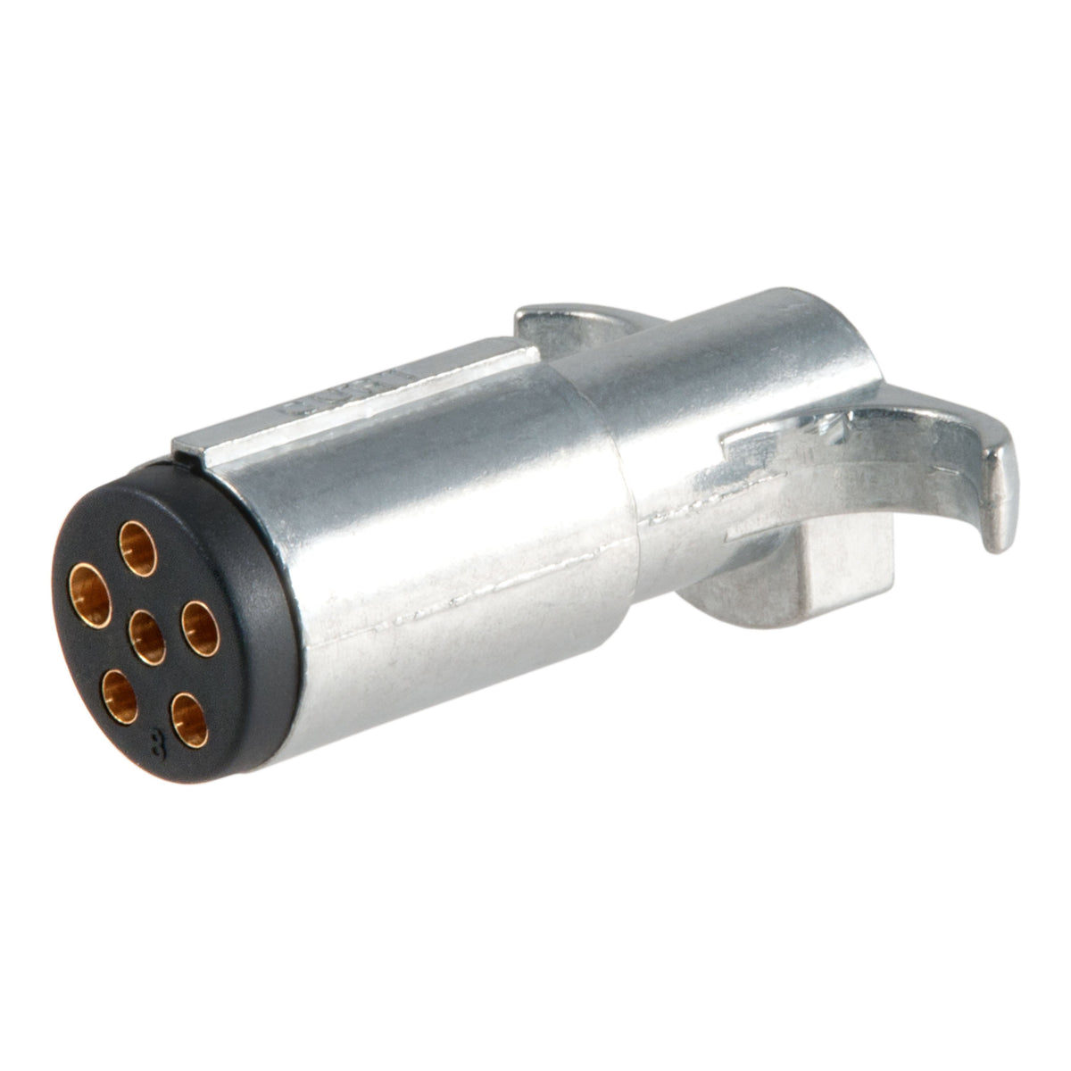 6-Way Round Connector Plug (Trailer Side, Diecast Metal) – Discount ...