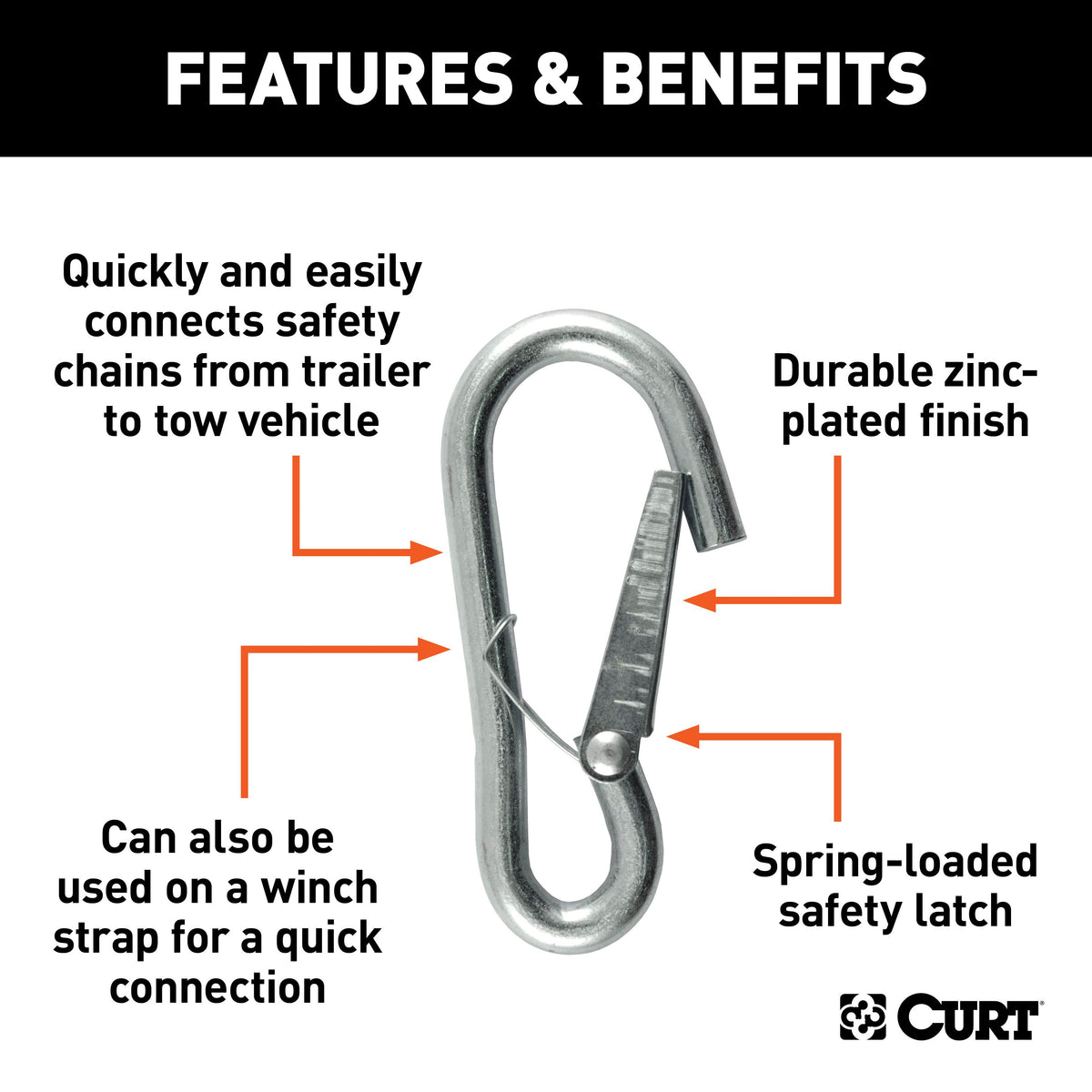 Trailer Hitch Safety Chain Hook – Discount Hitch & Truck Accessories