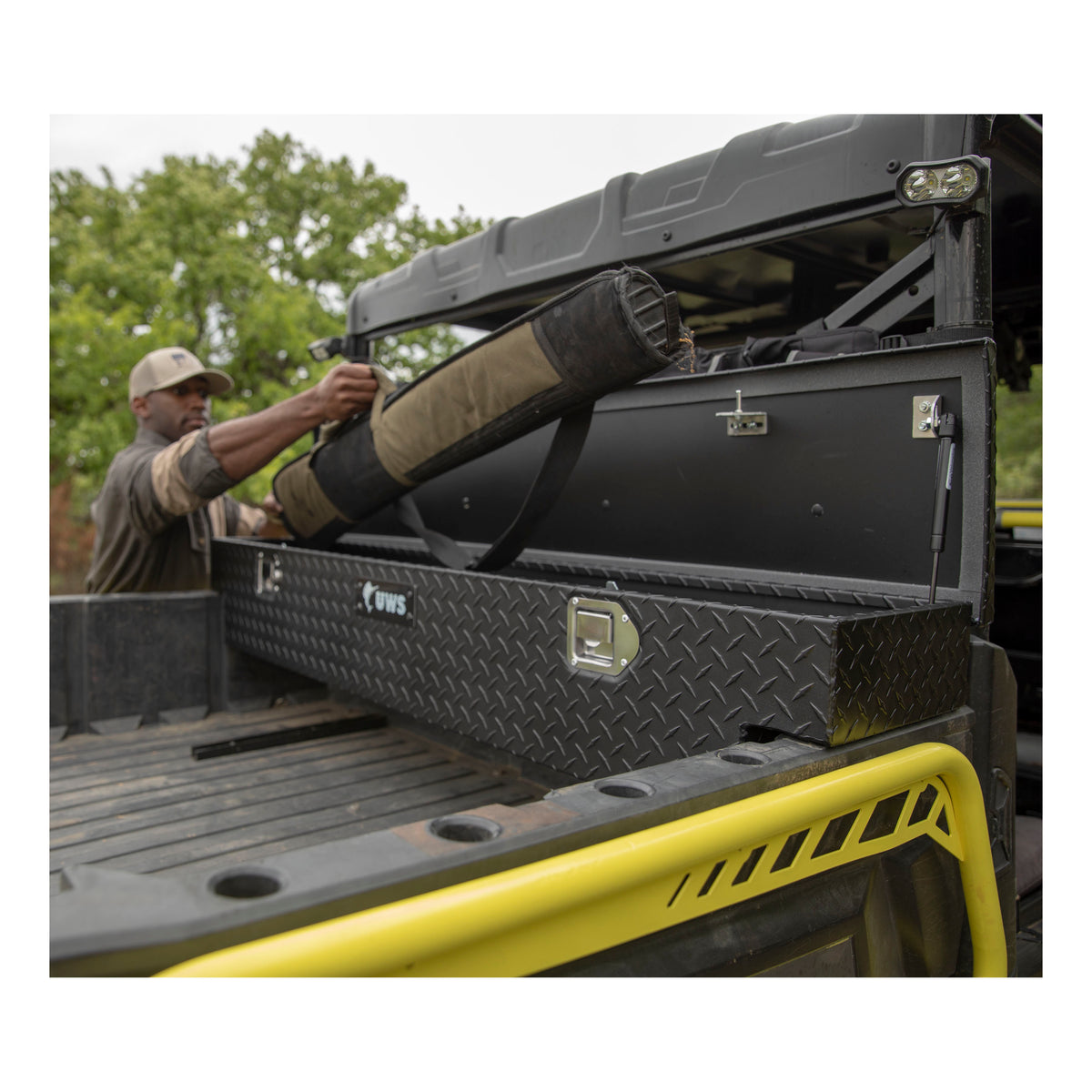 Matte Black Aluminum UTV Tool Box - Can Am (LTL Shipping Only ...